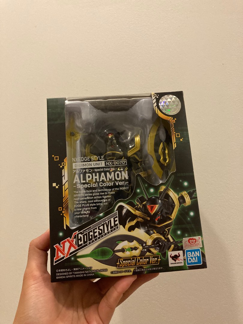DIGIMON NXEDGE ALPHAMON, Hobbies & Toys, Toys & Games on Carousell