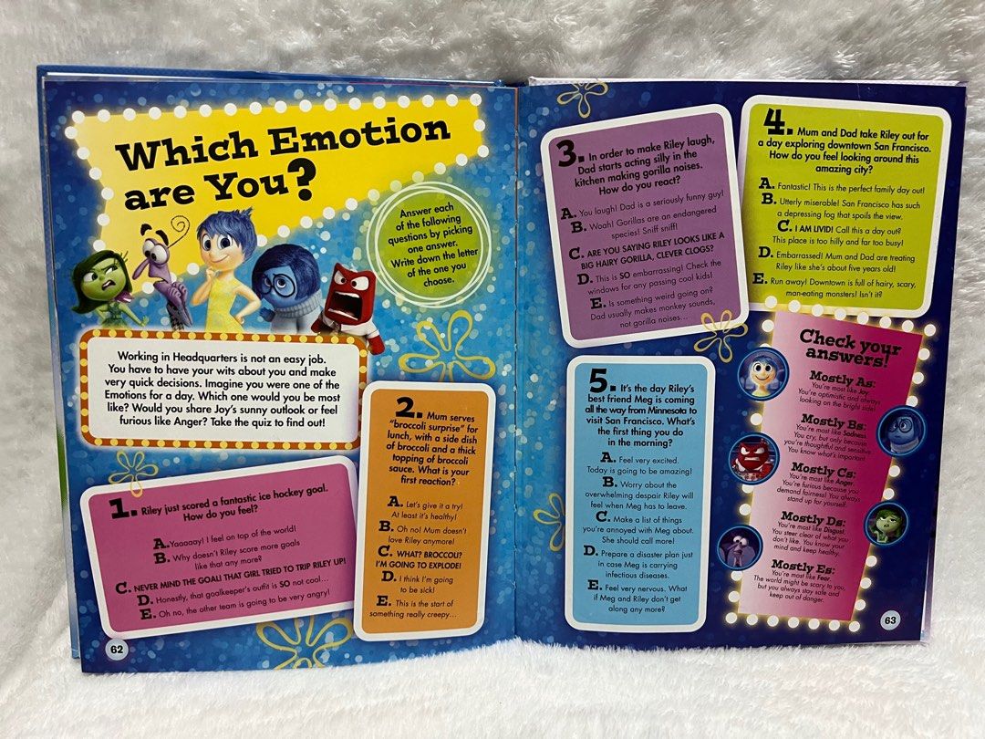 Disney Pixar Inside Out: The Essential Guide, Hobbies & Toys, Books ...