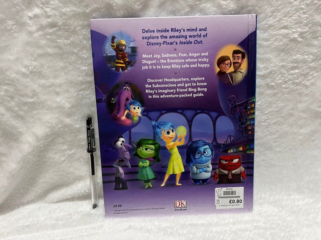 Disney Pixar Inside Out: The Essential Guide, Hobbies & Toys, Books ...