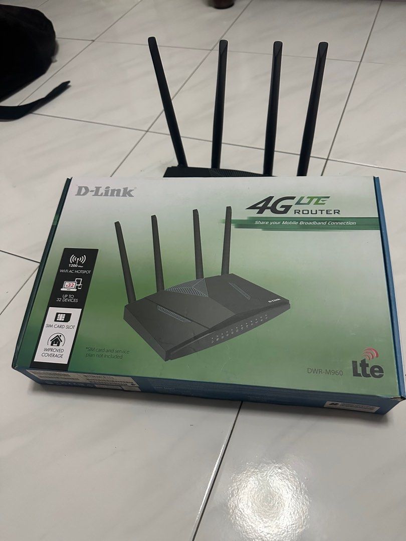 D-Link Router DWR-M960, Computers & Tech, Parts & Accessories ...