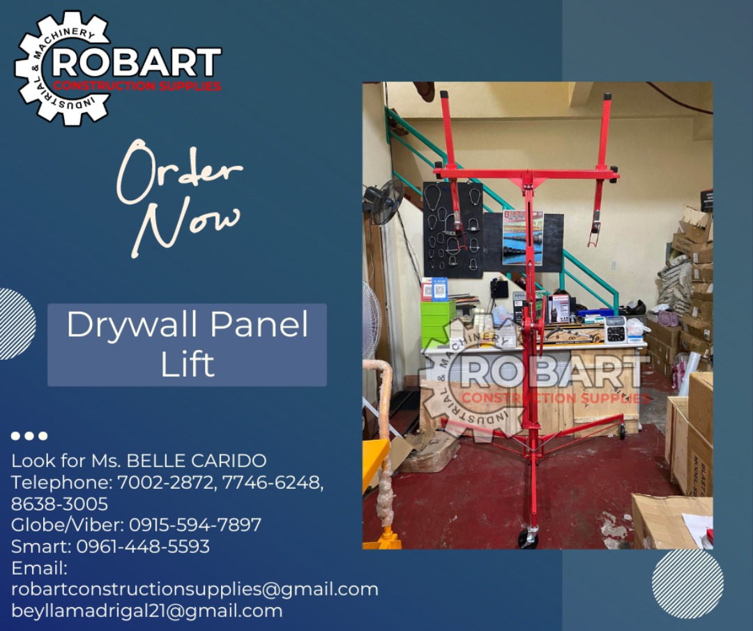 Drywall Panel Lift, Commercial & Industrial, Construction Tools ...
