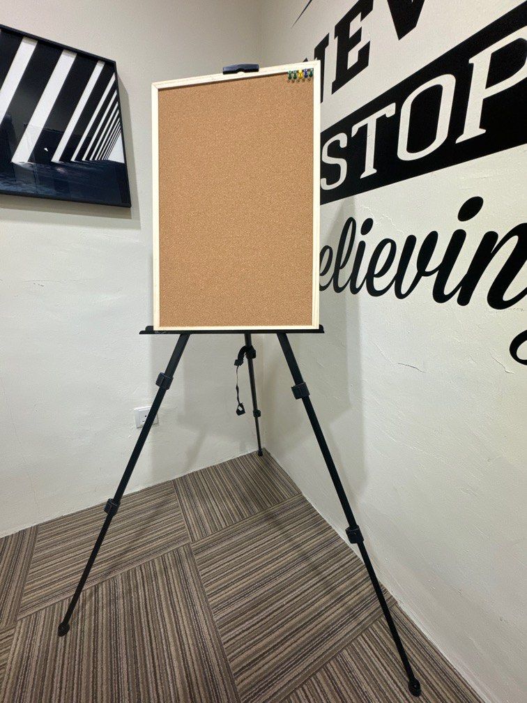 Easel Tripod Display Stand Poster Picture Holder Folding Light ...