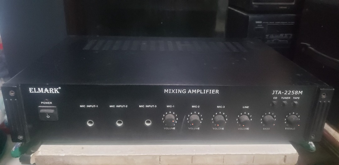 Elmark Mix Amplifier JTA-2258M, Audio, Soundbars, Speakers & Amplifiers ...