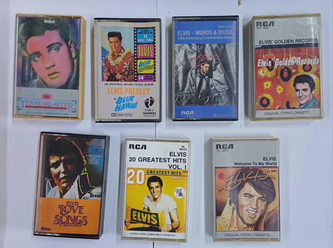 ELVIS PRESLEY. - Cassette., Hobbies & Toys, Music & Media, CDs & DVDs ...