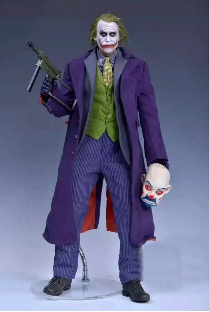Enterbay Real Masterpiece 1/4 scale Joker Batman, Hobbies & Toys, Toys ...
