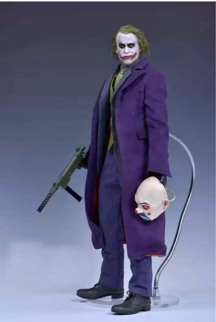 Enterbay Real Masterpiece 1/4 scale Joker Batman, Hobbies & Toys, Toys ...