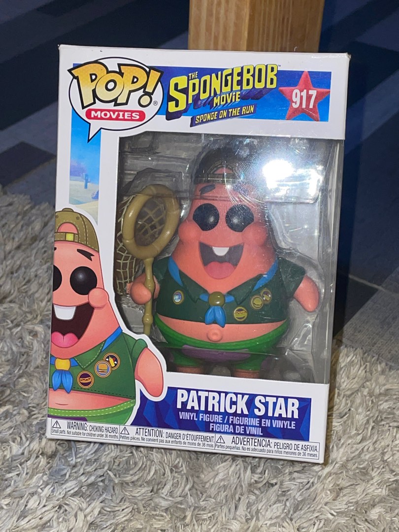 Funko Pop! Animation: The Spongebob Movie-Sponge on the Run Patrick ...