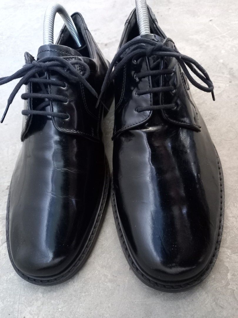 GALLUS Genuine Patent Leather Office Shoes 6.5UK, Men's Fashion ...