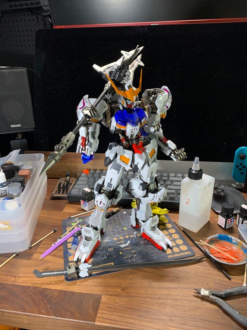 上色成品GK模型 SH STUDIO 1/60 巴巴托斯 Barbatos, 興趣及遊戲, 玩具 & 遊戲類 - Carousell