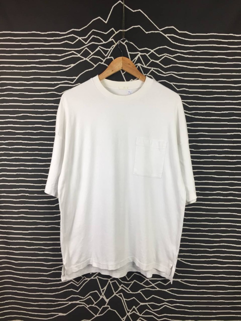 GU Crew Neck Plain Essential Half Sleeve Tee, Men's Fashion, Tops ...