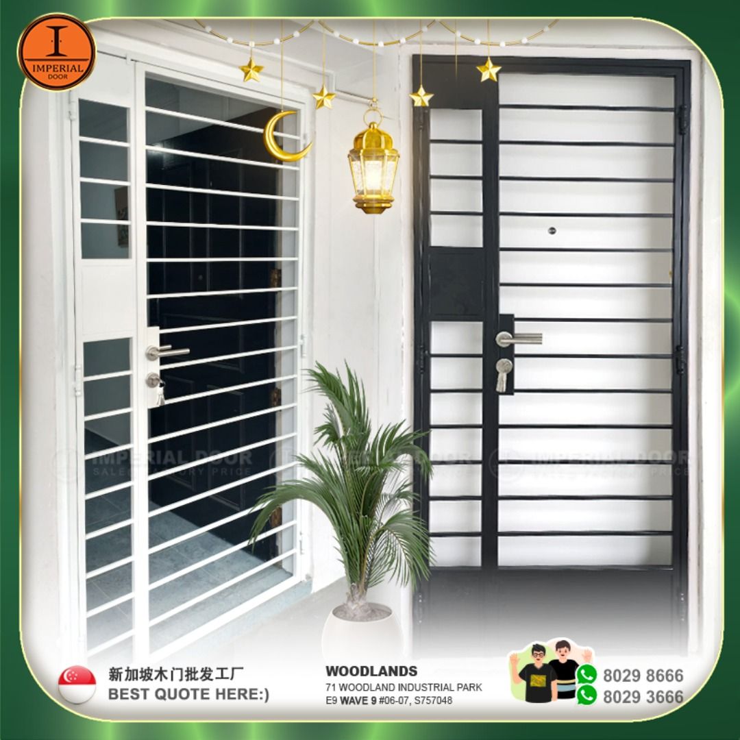 HDB Gate mild steel gate, BTO gate, Metal Gate, More colors to choose ...