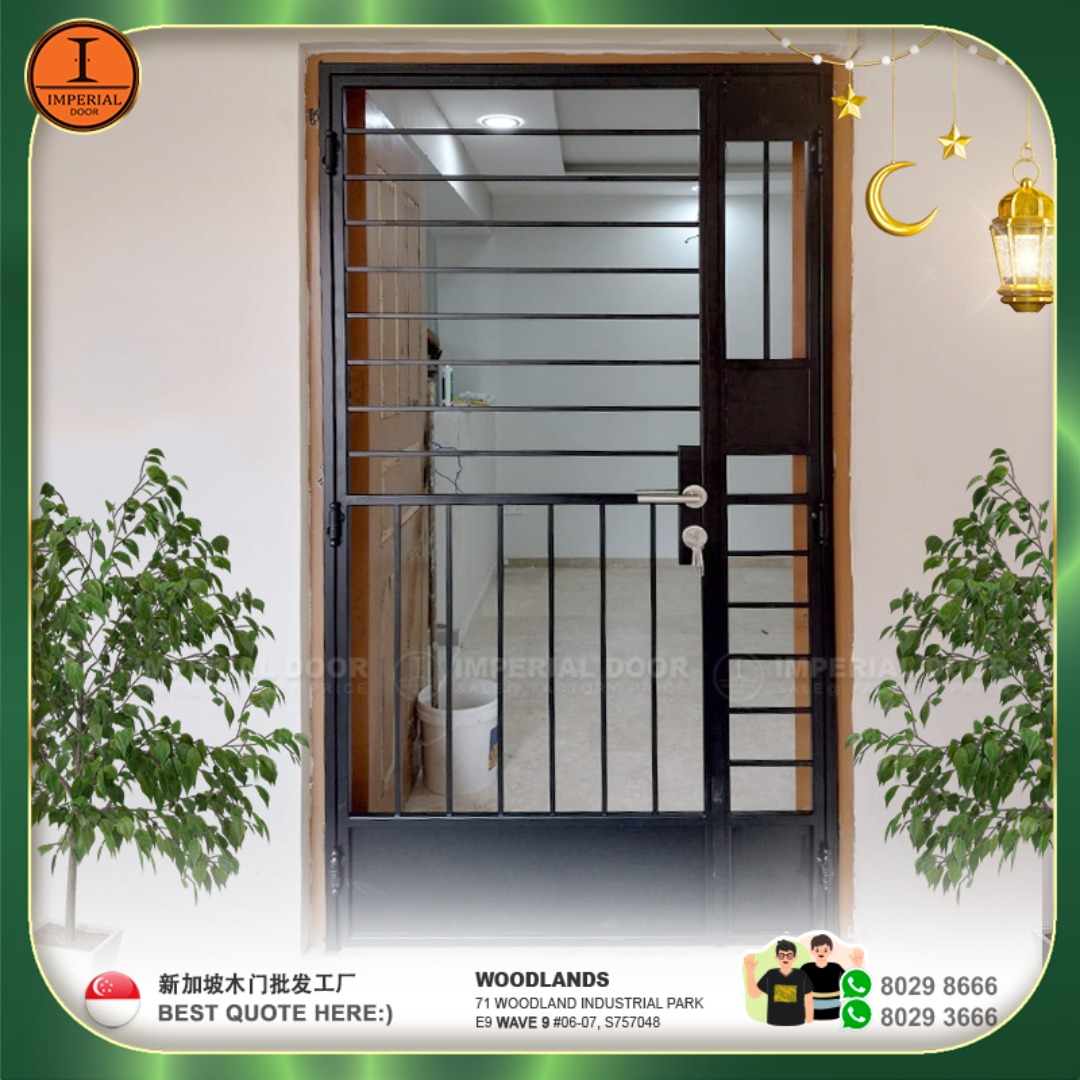 HDB Gate mild steel gate, BTO gate, Metal Gate, More colors to choose ...