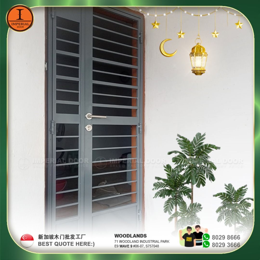 HDB Gate mild steel gate, BTO gate, Metal Gate, More colors to choose ...