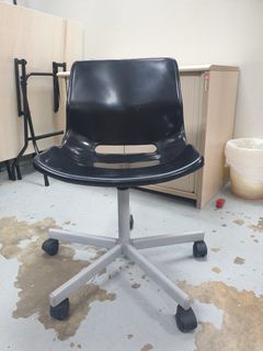 IKEA Roberget Swivel Chair in Turquoise, Furniture & Home Living ...