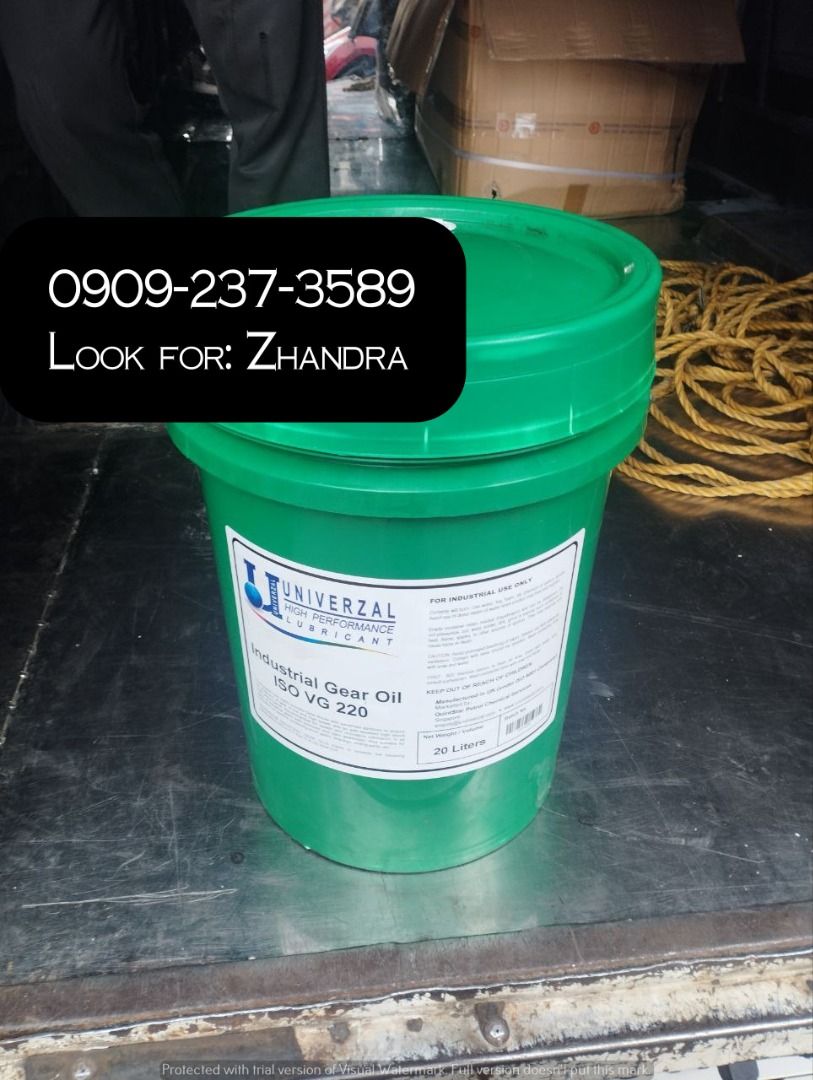 INDUSTRIAL GEAR OIL ISO VG 220, Commercial & Industrial, Construction ...
