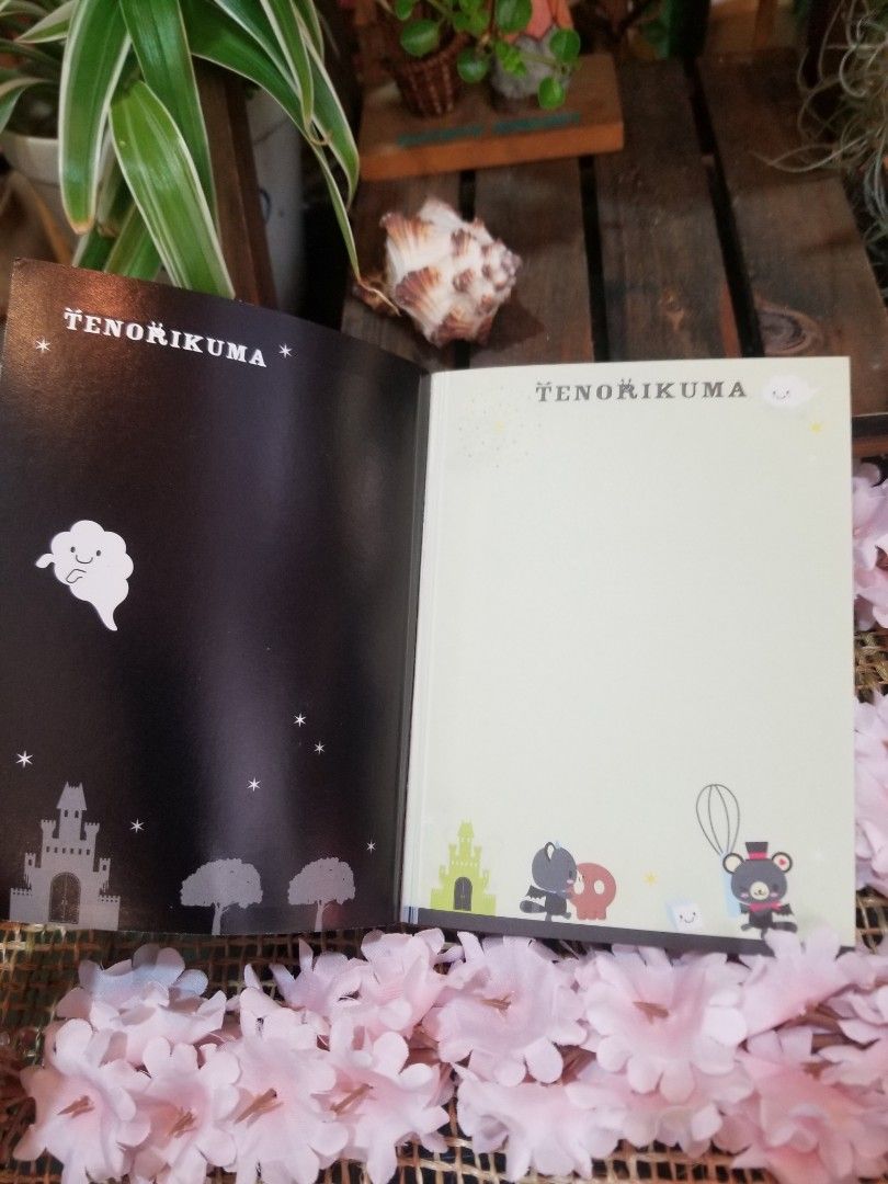 Japan Sanrio Tenorikuma Black Note book, Hobbies & Toys, Stationery ...