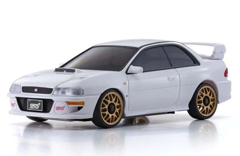 Kyosho Mini Z - Subaru Impreza WRX 22B STi White Unpainted Body set ...