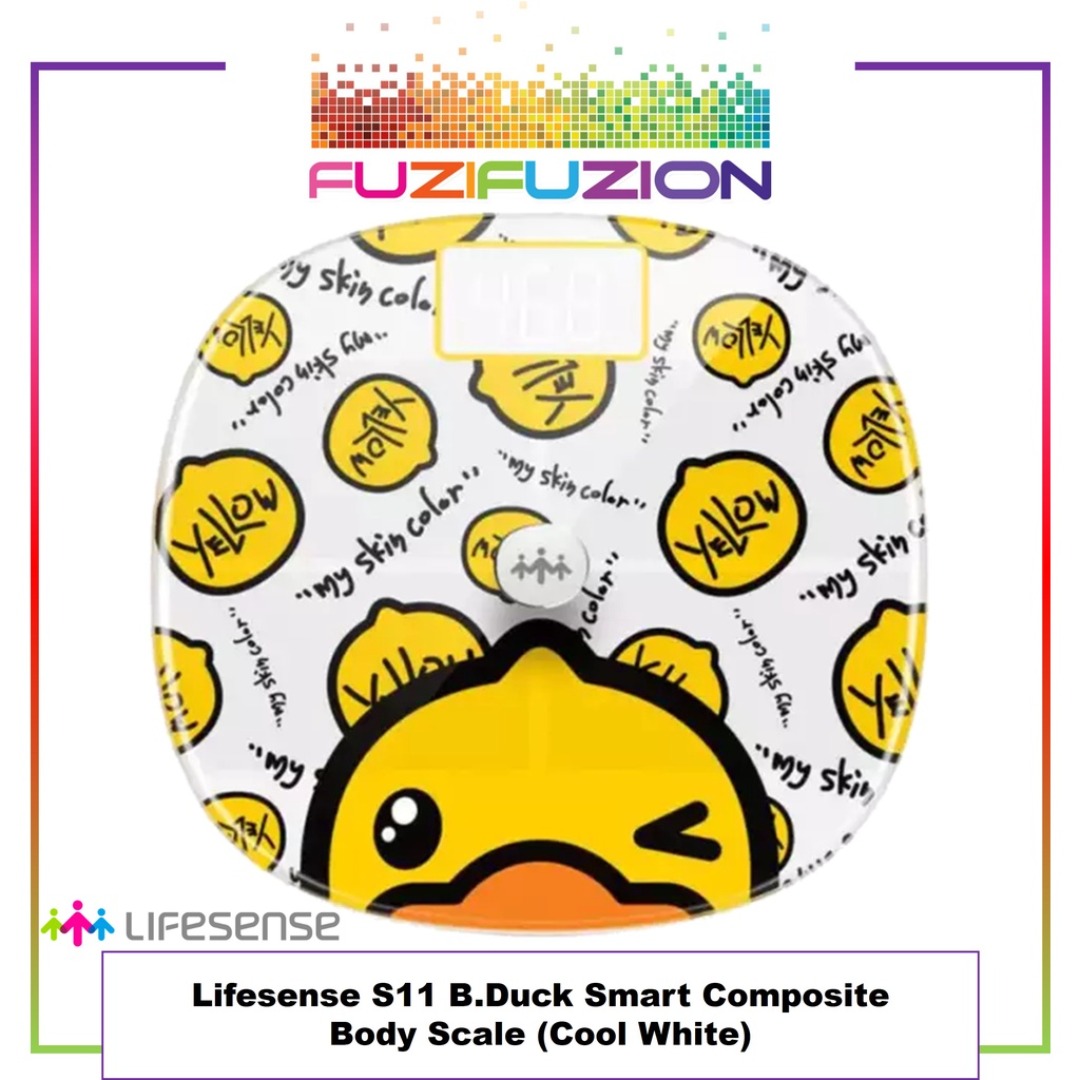 Lifesense S11 B.Duck Weighing Scale (ANDROID ONLY, NO BATTERIES ...