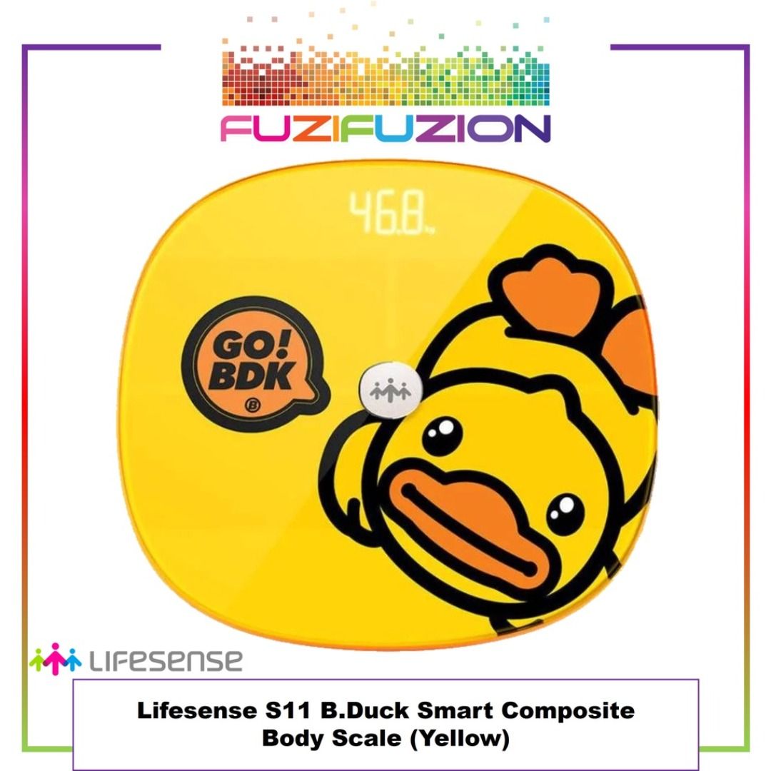 Lifesense S11 B.Duck Weighing Scale (ANDROID ONLY, NO BATTERIES ...