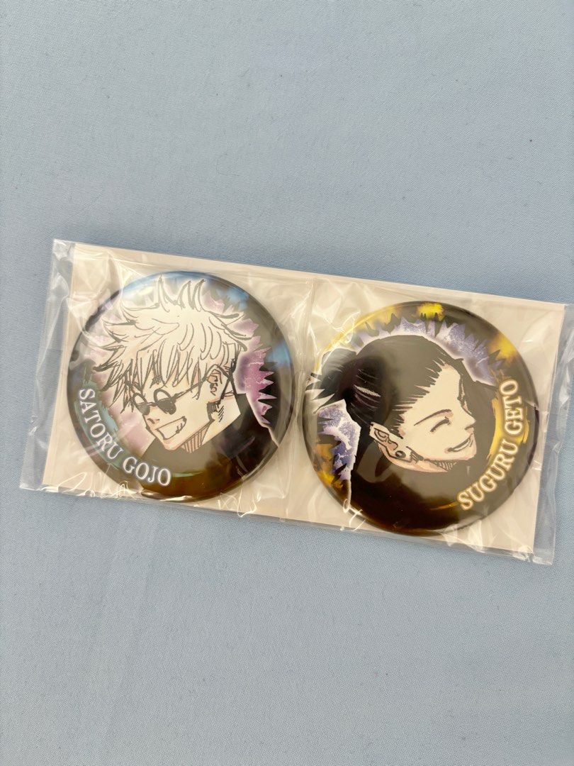 Limited Official Jujutsu Kaisen JJK Satoru Gojo Suguru Geto Pins (Pair ...