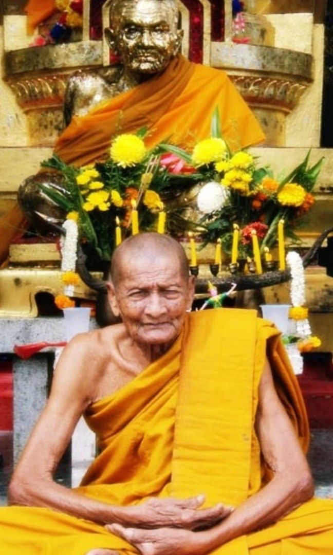 Lp Phrom - Phra Pidta Loop Lor - Thai Amulet, Hobbies & Toys ...