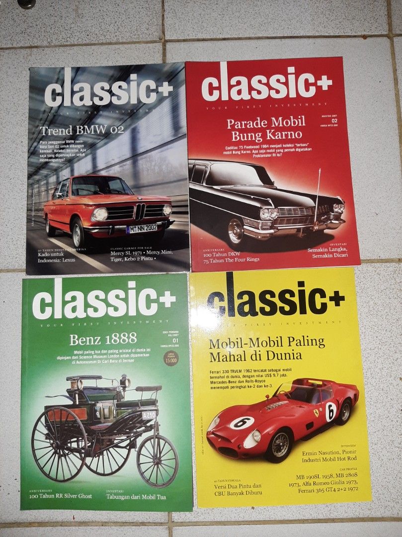 Majalah mobil classic, Aksesoris Mobil di Carousell