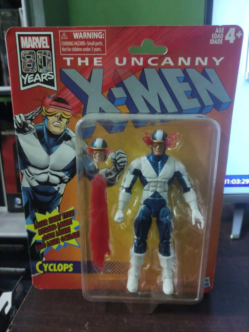 Marvel legends cyclops 80th anniversary, Hobbies & Toys, Toys & Games ...