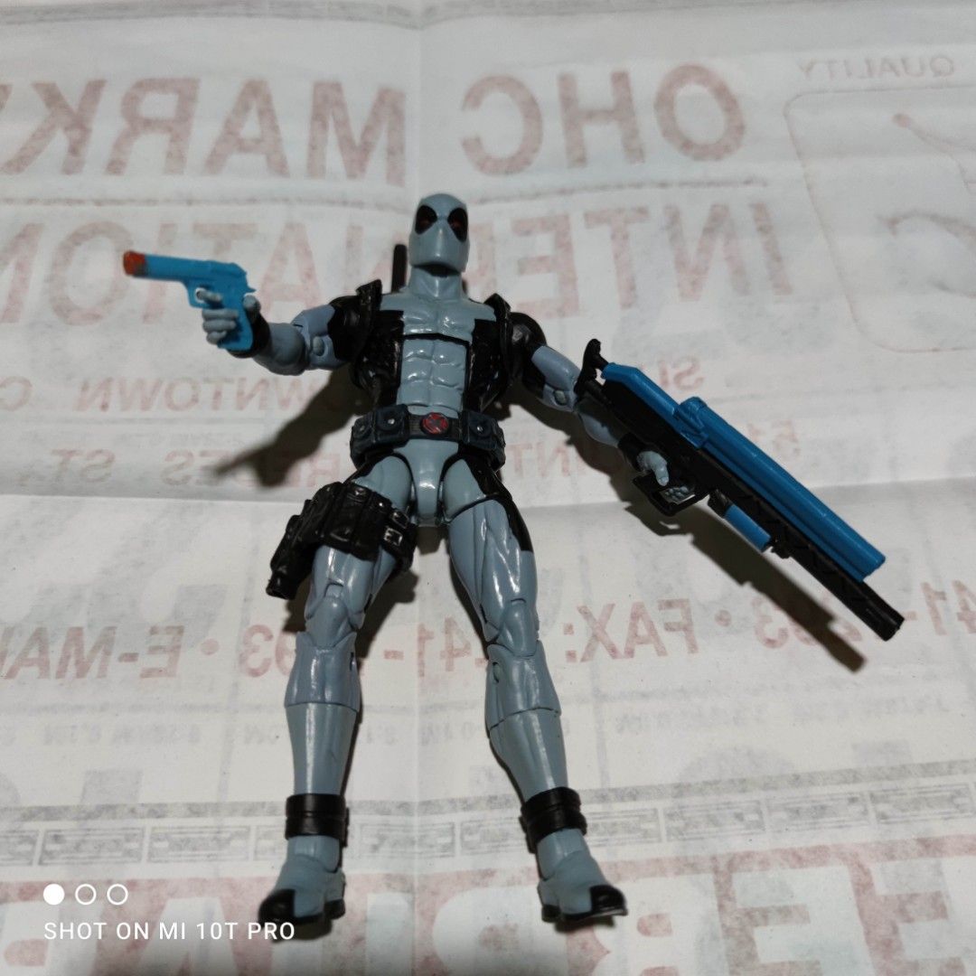Marvel Legends Deadpool X-Force Gray, Hobbies & Toys, Toys & Games on ...