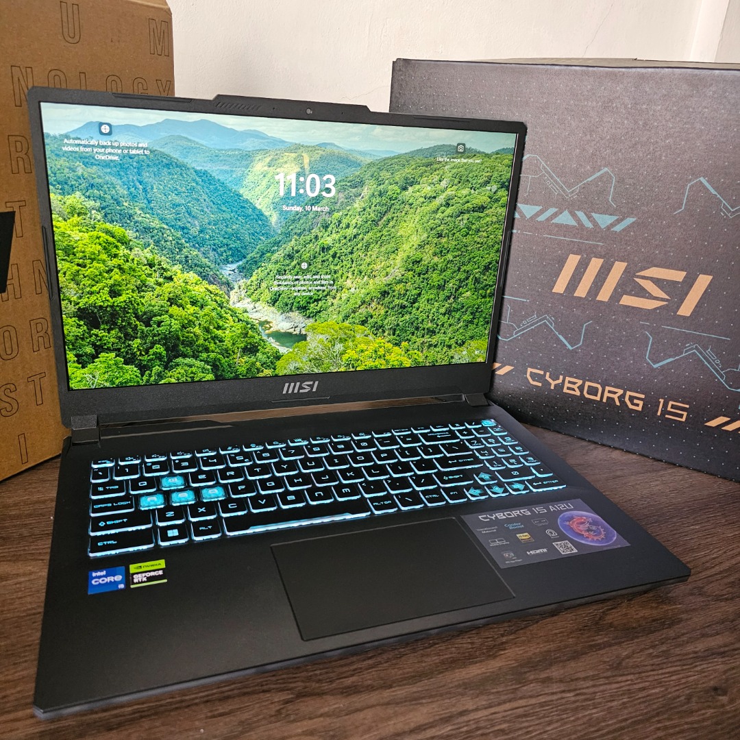 MSI Cyborg 15 A12UDX, Computers & Tech, Laptops & Notebooks on Carousell