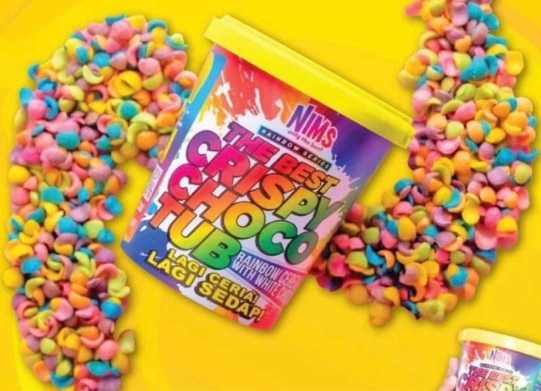 Nims Crispy Chocolate Tube Jar, Food & Drinks, Other Food & Drinks on ...