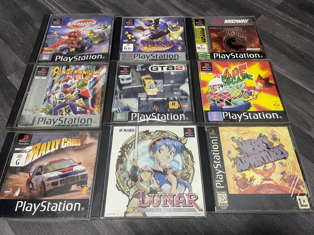 Original PS1 Games, Video Gaming, Video Games, PlayStation on Carousell