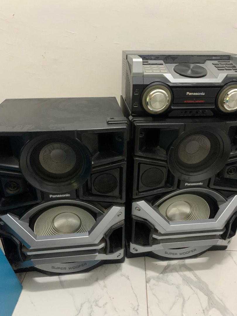 Panasonic speaker, Audio, Soundbars, Speakers & Amplifiers on Carousell