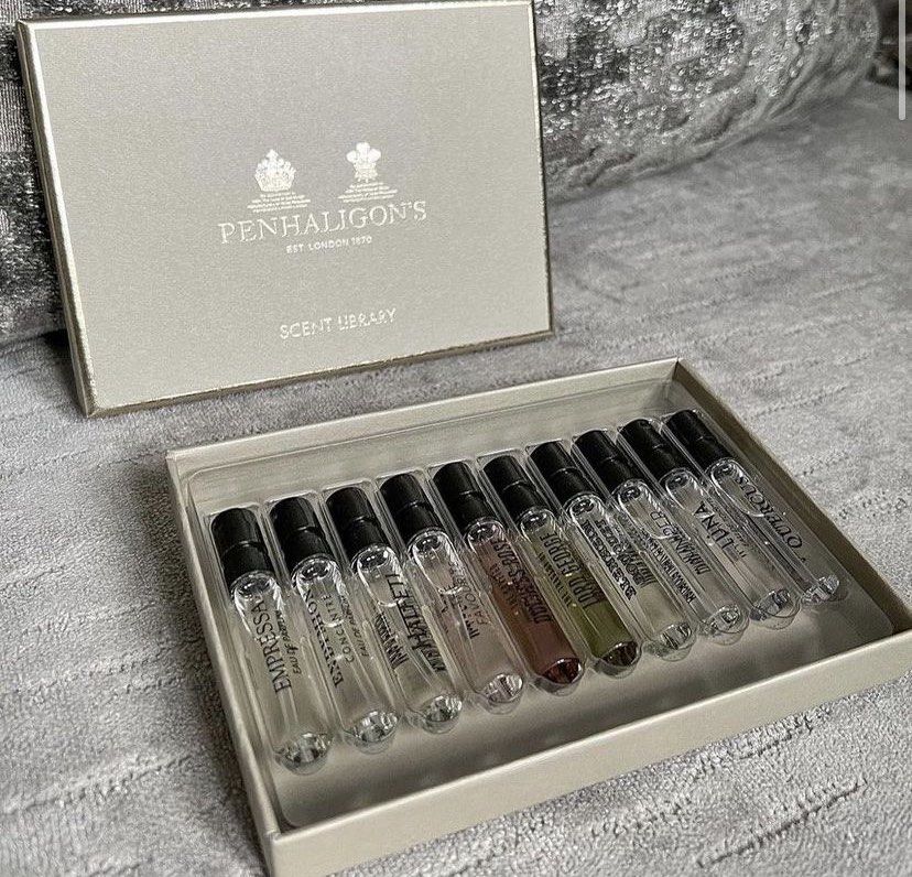 ️PENHALIGONS 潘海利根 Scent Library 香味圖書館噴式針管禮盒 2mlx10 支入, 名牌精品, 精品配件在旋轉拍賣