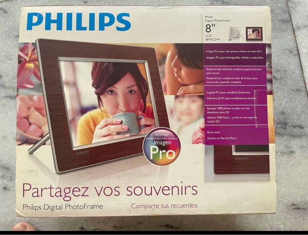 Philips digital frame photo, Elektronik, Bagian Komputer & Aksesoris di ...