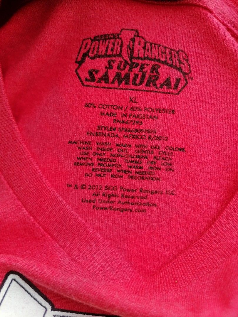 Pit 20.. Power ranger lgn pnjg, Men's Fashion, Tops & Sets, Tshirts ...