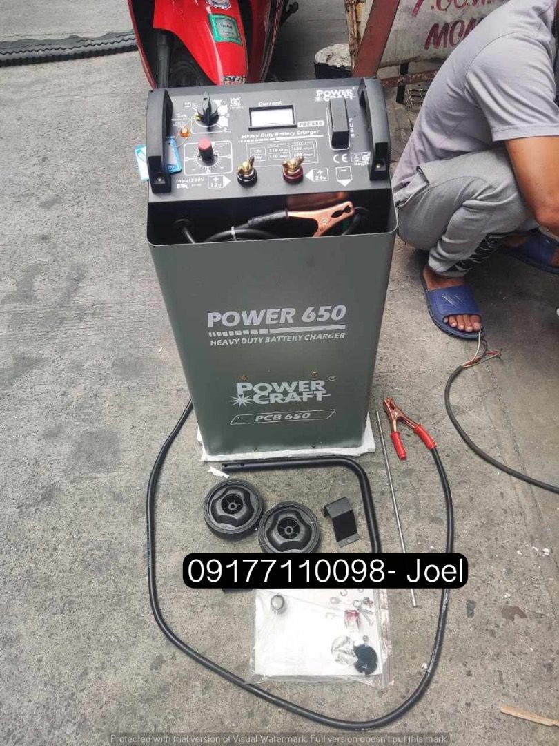 POWER CRAFT BATTERY CHARGER 650 A., Commercial & Industrial ...