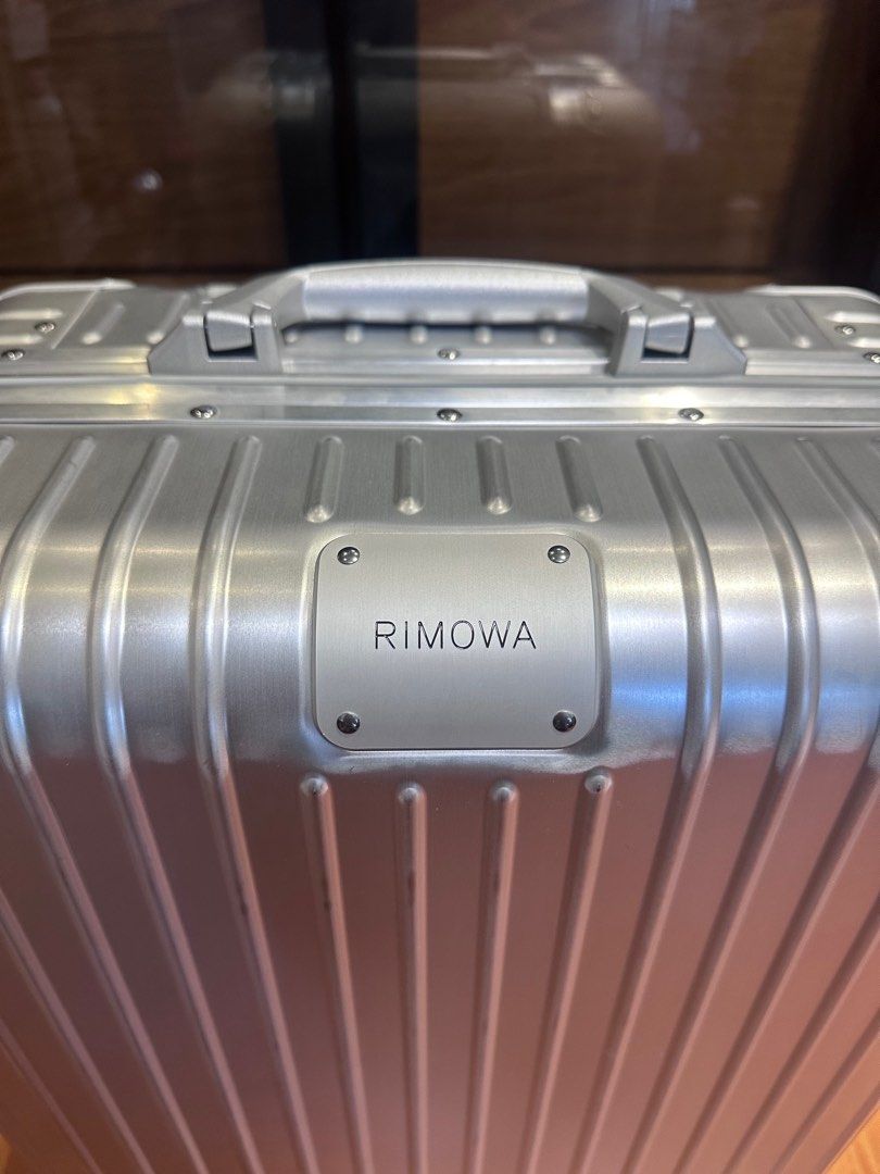 RIMOWA ORIGINAL CABIN PLUS SILVER, Hobbies & Toys, Travel, Luggage on ...