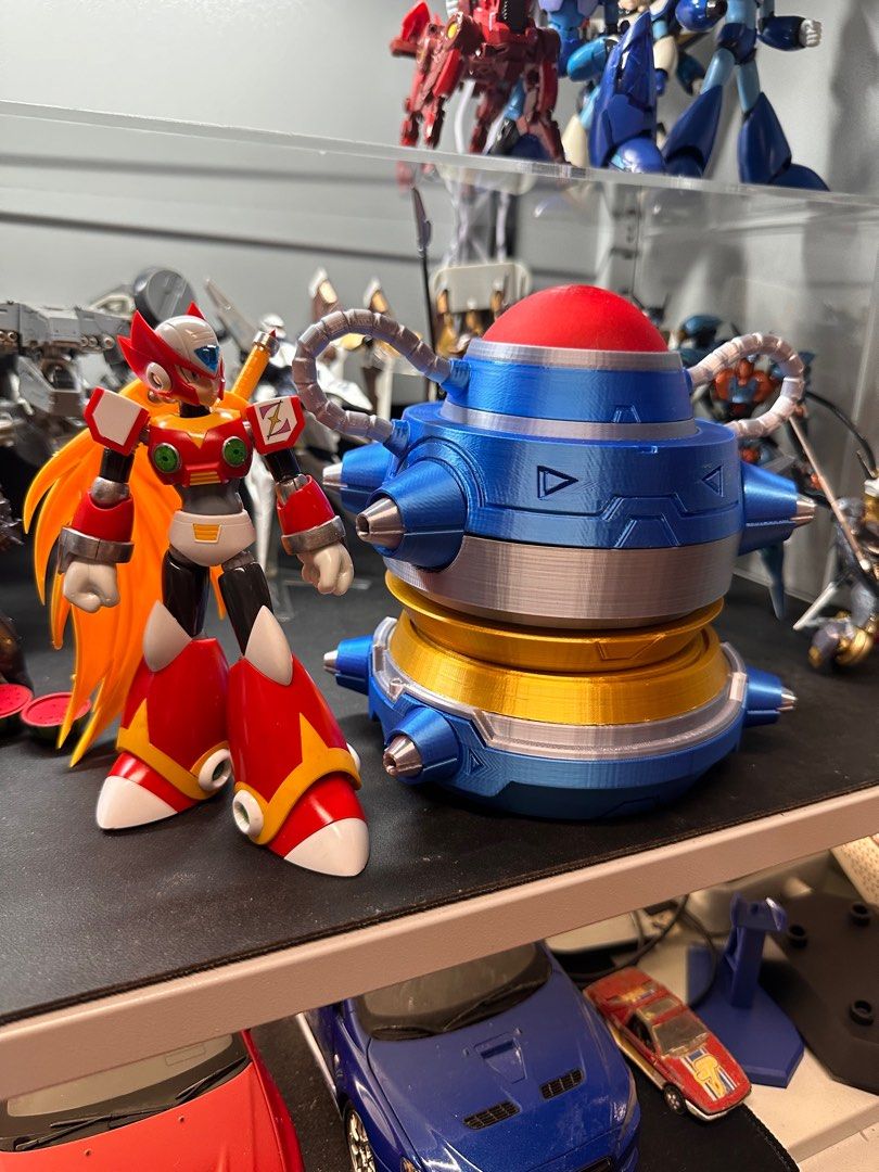 Rockman x megaman x blue capsule, Hobbies & Toys, Toys & Games on Carousell