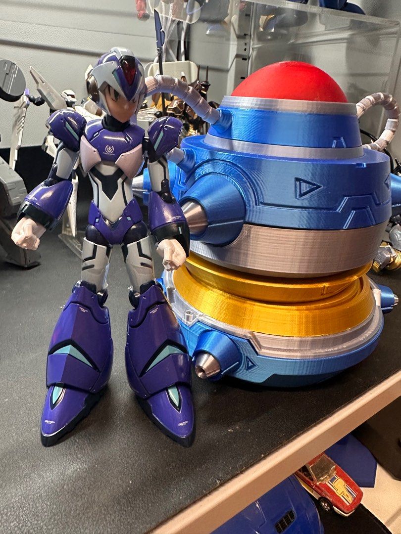 Rockman x megaman x blue capsule, Hobbies & Toys, Toys & Games on Carousell