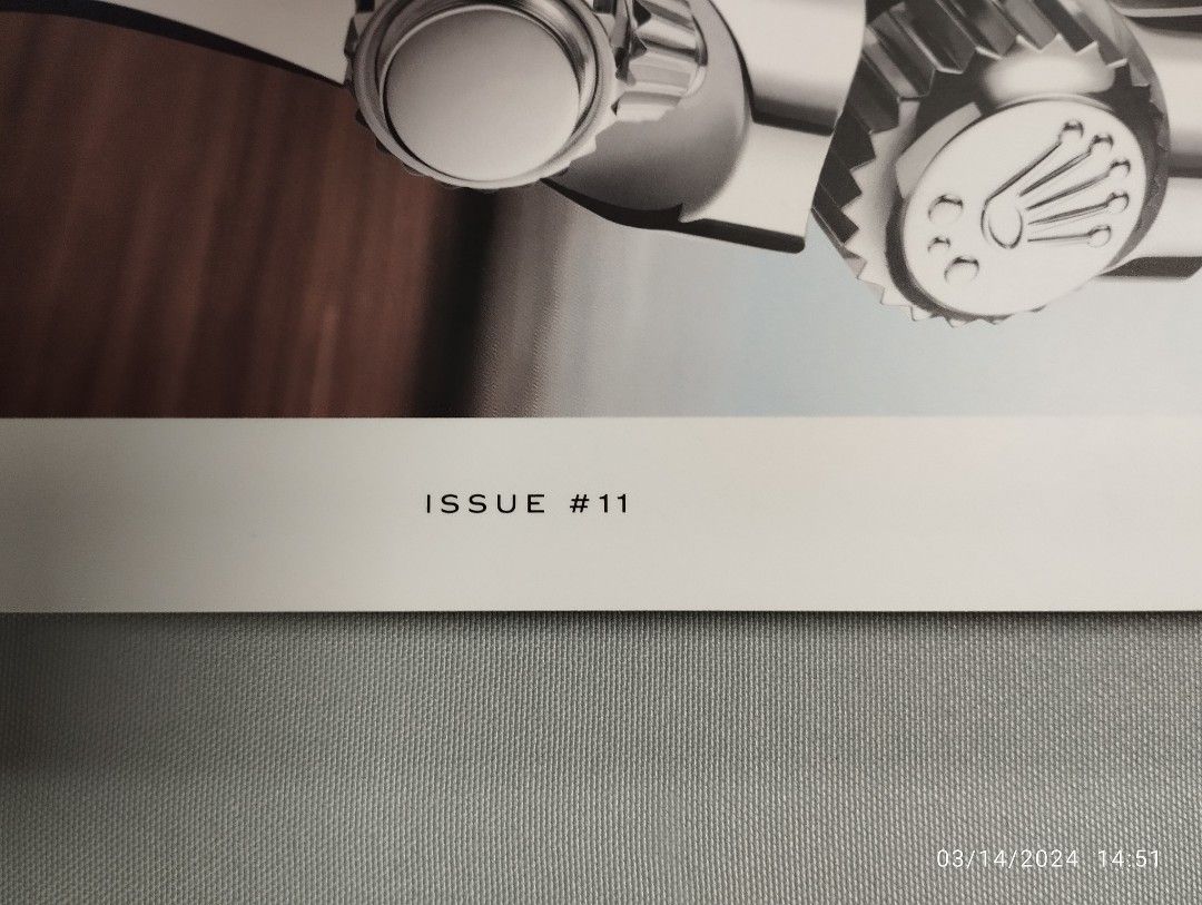 Rolex Magazine Issue #11, Luxury, Watches on Carousell