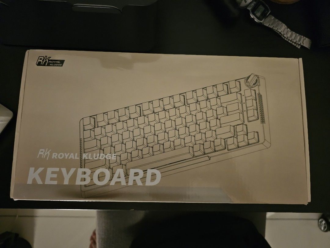 Royal Kludge RK81 RH81 Mechanical Gaming/ Work Keyboard Hotswappable ...