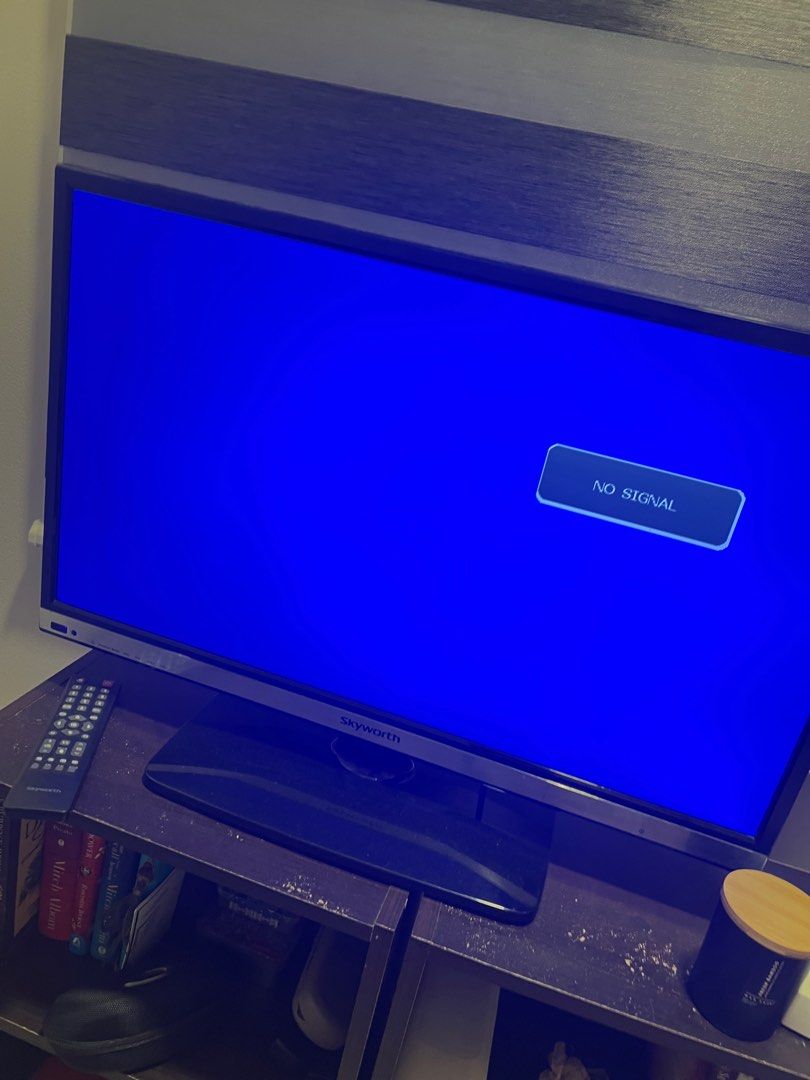 Second hand TV and TV rack/console, Furniture & Home Living, Furniture ...