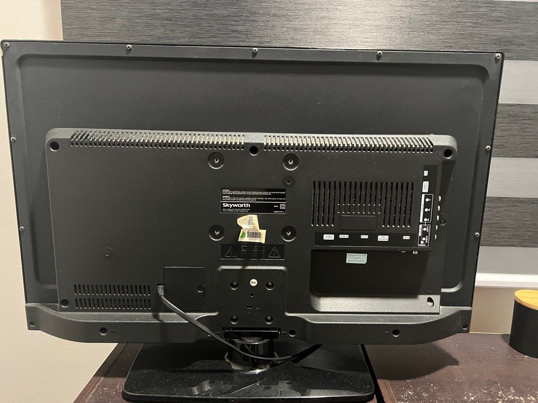 Second hand TV and TV rack/console, Furniture & Home Living, Furniture ...