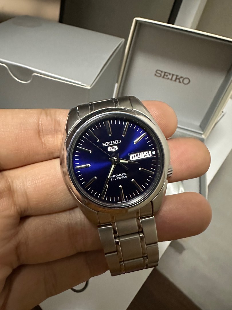 Seiko 5 SNKL43K1 Automatic, Men's Fashion, Watches & Accessories ...
