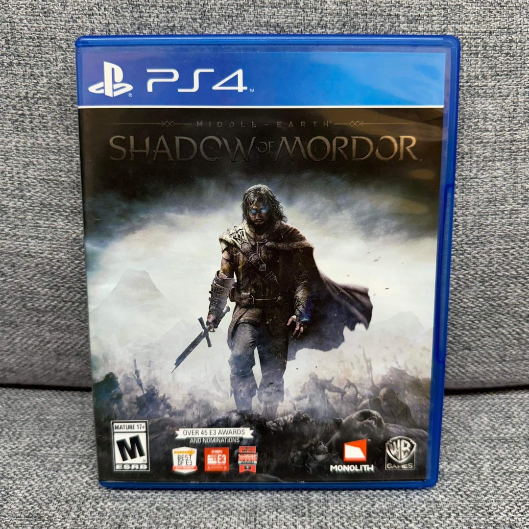 Shadow Of Mordor ps4 game, Video Gaming, Video Games, PlayStation on ...
