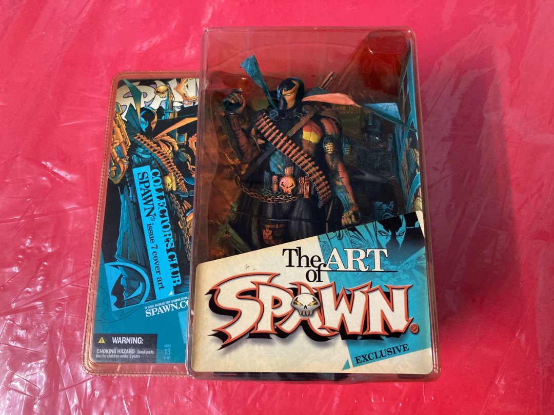 Spawn Issue 7 Cover Art Repaint Hobbies Toys Toys Games On