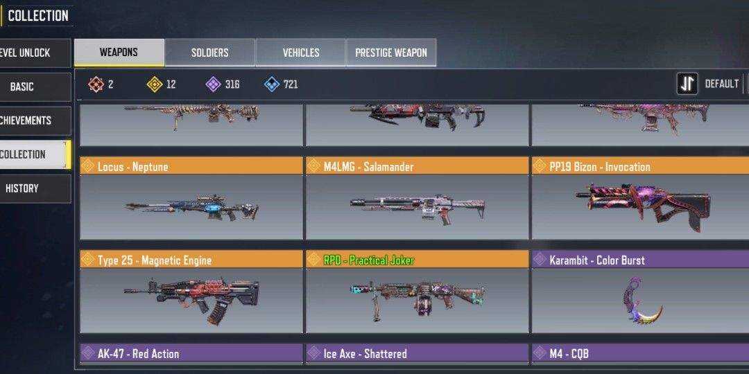 Stacked call of duty mobile (codm) account, Video Gaming, Video Games ...