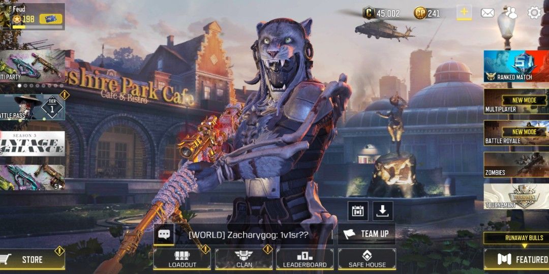 Stacked call of duty mobile (codm) account, Video Gaming, Video Games ...