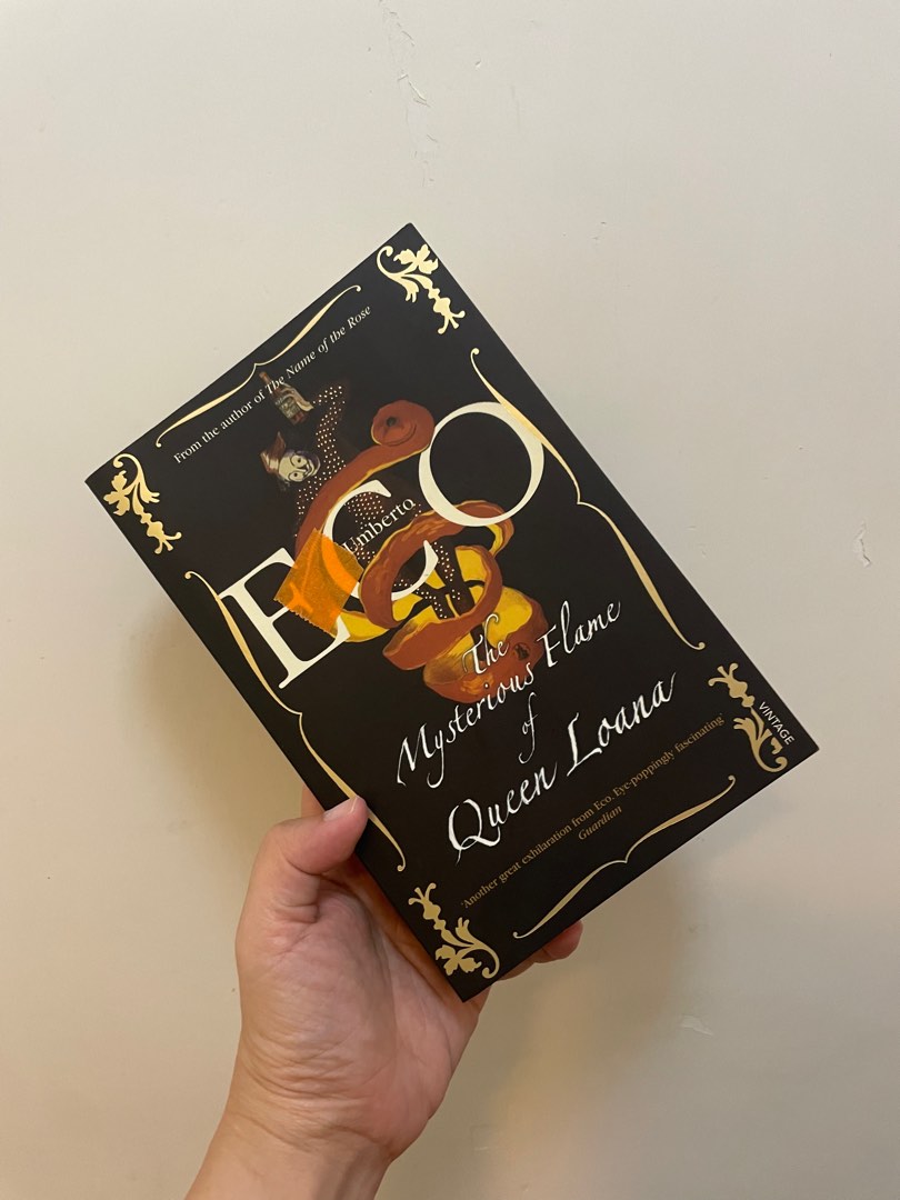 The Mysterious Flame of Queen Loana by Umberto Eco, Hobbies & Toys ...