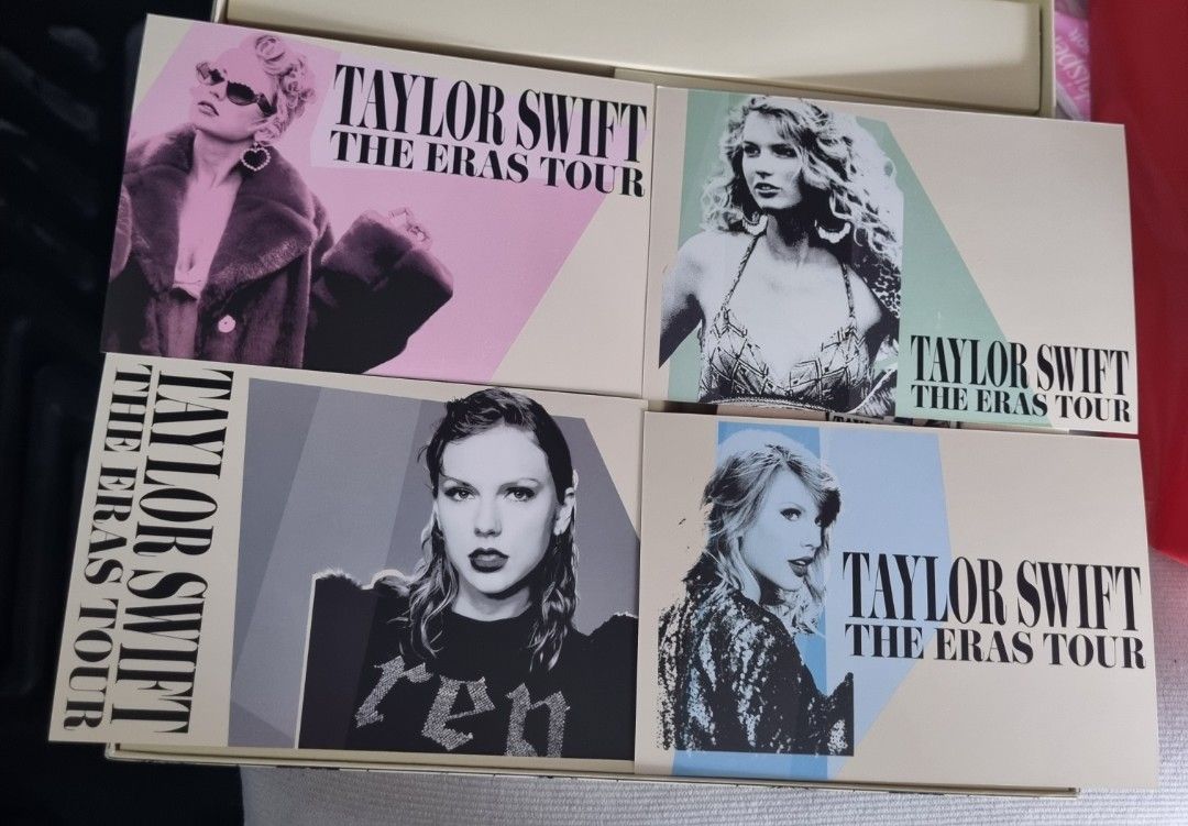 Taylor Swift Eras Tour VIP Postcard and Posters Merch, Hobbies & Toys ...